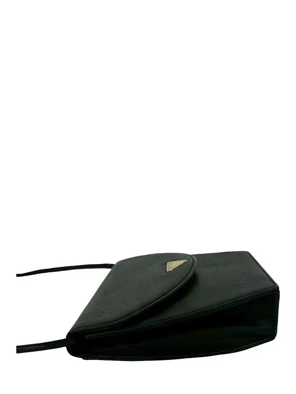 Saint Laurent Calf Leather Crossbody Bag - Black
