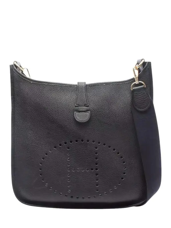 Hermès Clemence Evelyne 33 Crossbody Bag - Black