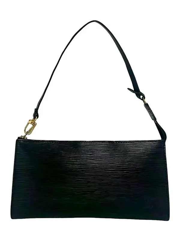 LOUIS VUITTON Epi Pochette Accessories Shoulder Bag - Black