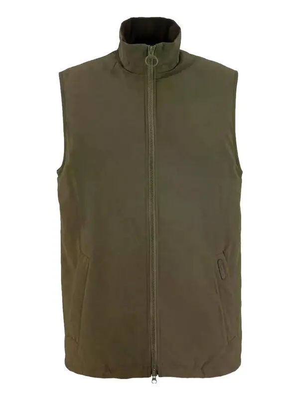 Barbour Hepsacott Logo-patch Gilet - Green