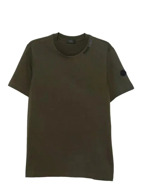 Moncler Logo-patch T-shirt - Green
