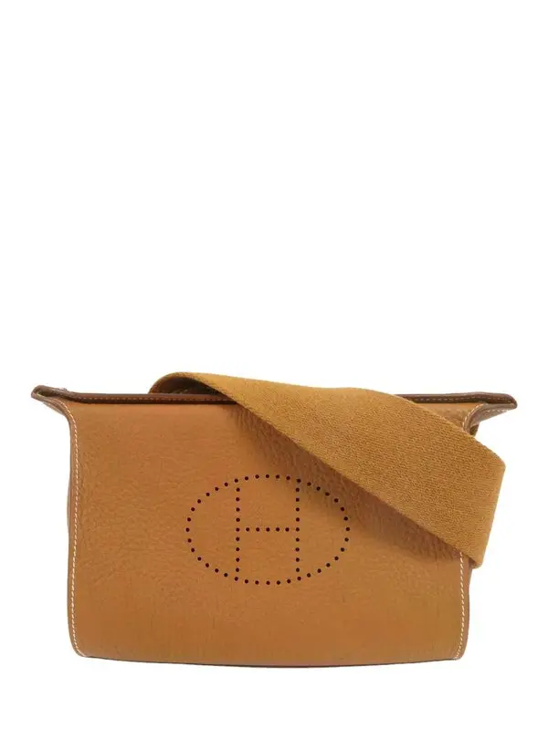 Hermès Videpoches Togo Messenger Bag - Neutrals