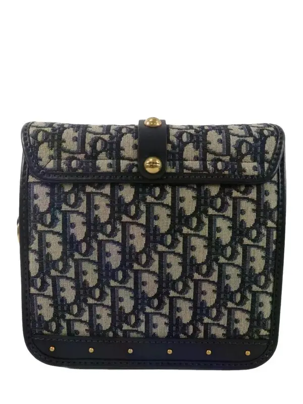 Dior Oblique Square Addict Shoulder Bag - Blue