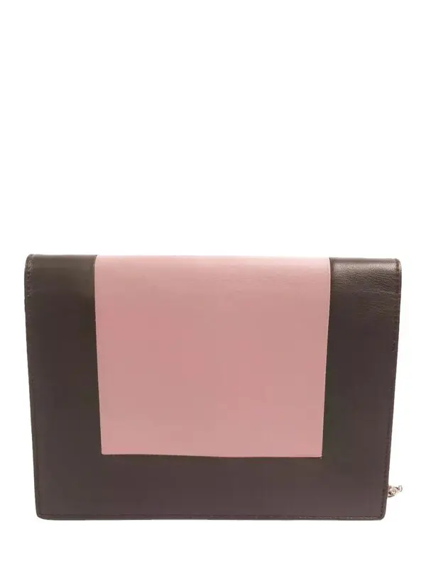 Celine Frame Chain Shoulder Bag - Brown