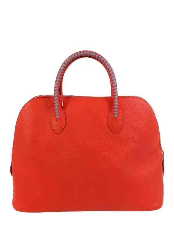 Hermès Bolide 1923 Tressage Shoulder Bag - Red