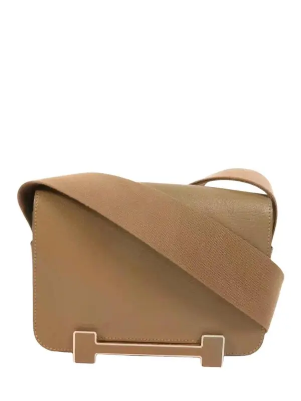Hermès Geta Calfskin Shoulder Bag - Brown