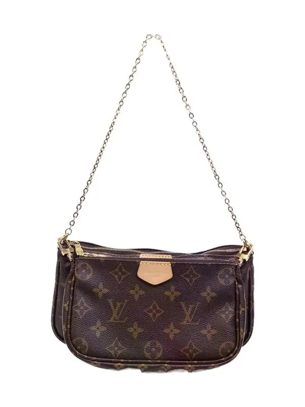 LOUIS VUITTON Multi Pochette Accessoires Monogram Shoulder Bag - Brown