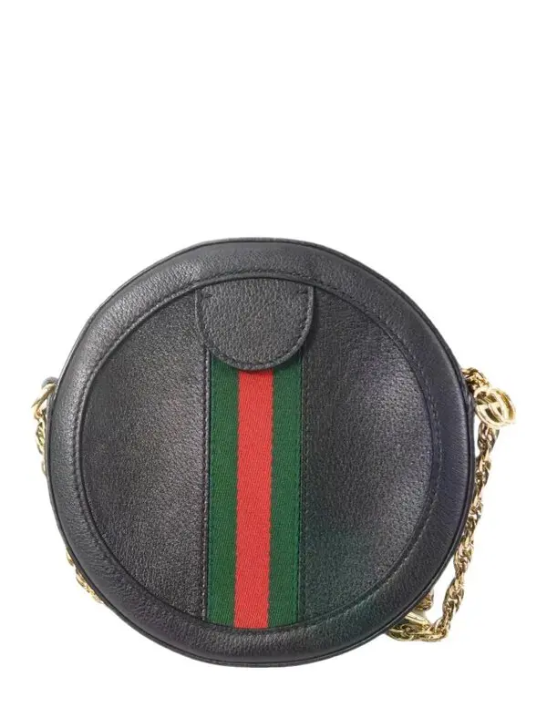 Gucci Ophidia Round Shoulder Bag - Black