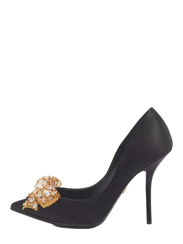 Dolce & Gabbana Embellished Stiletto Pumps - Black
