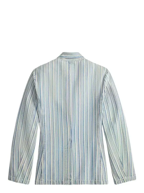 Ralph Lauren Striped Blazer - Blue