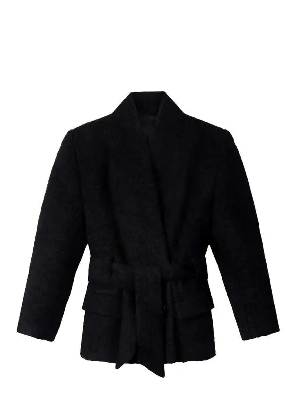 Isabel Marant Étoile Syndra Bouclé Jacket - Black