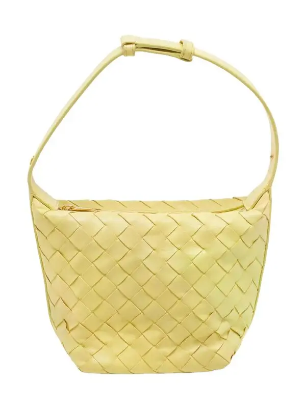 Bottega Veneta Wallace Mini Shoulder Bag - Yellow