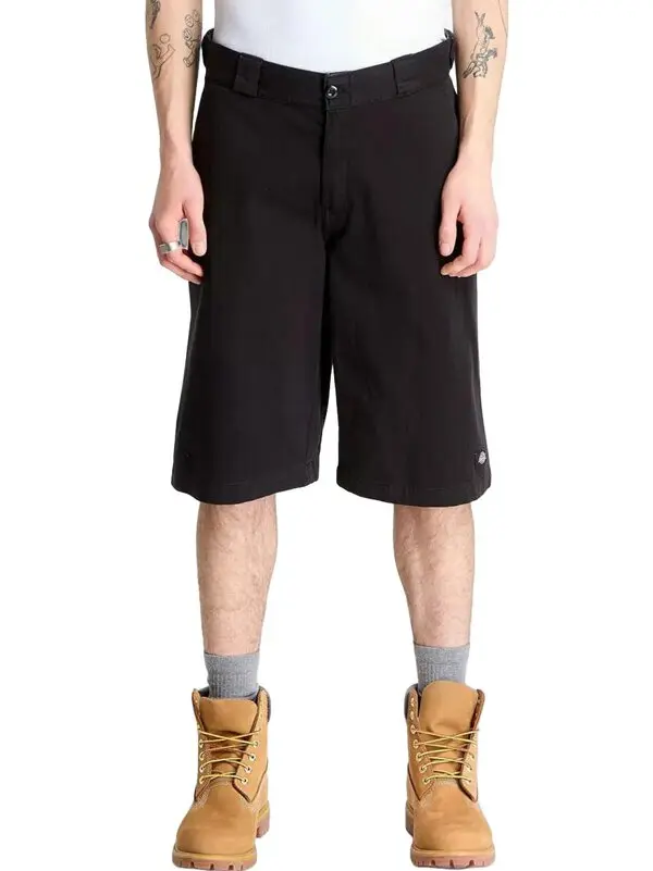 Dickies Loose-fit Cotton Shorts - Black