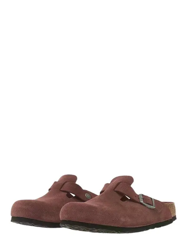 BIRKENSTOCK Boston Buckle-fastening Mules - Brown