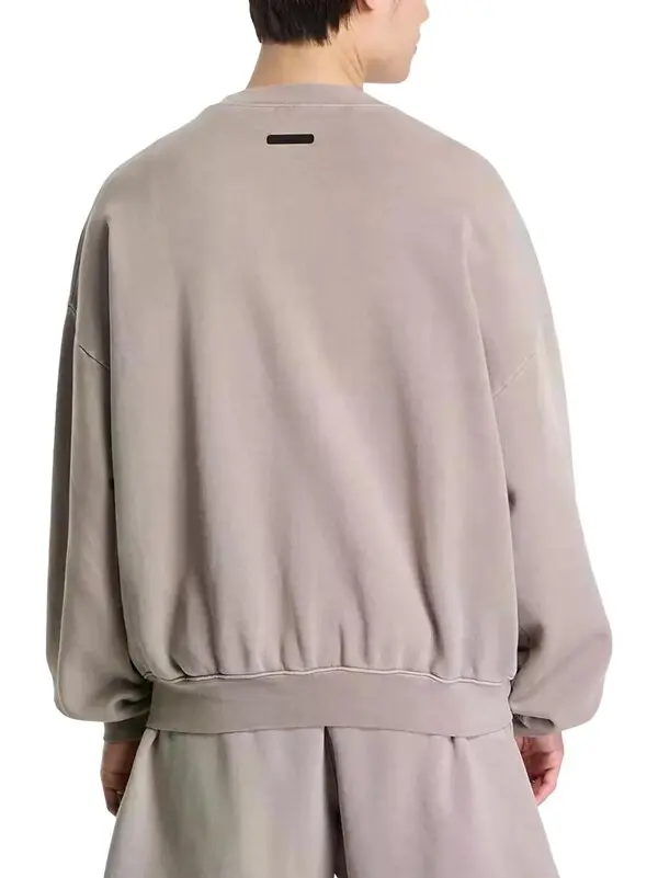 Fear Of God Logo Print Sweatshirt - Neutrals