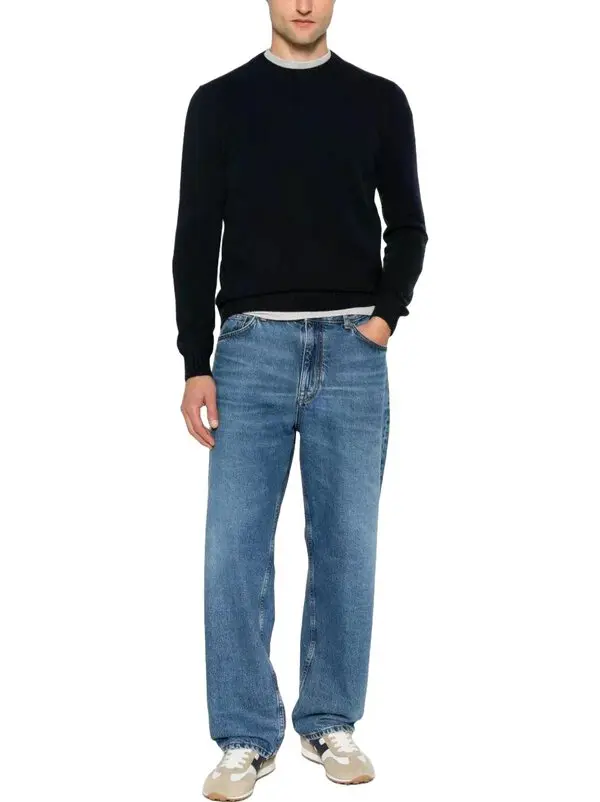 MAGAZZINO RICAMBI Crew-neck Sweater - Blue