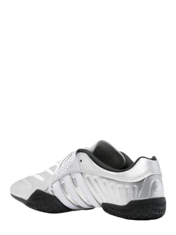 Adidas Taekwondo Elite Metallic 3-stripe Sneakers - Silver