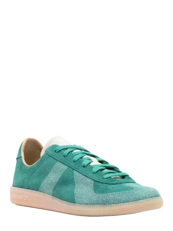 Adidas Bw Army Decon Suede Panelled Sneakers - Green