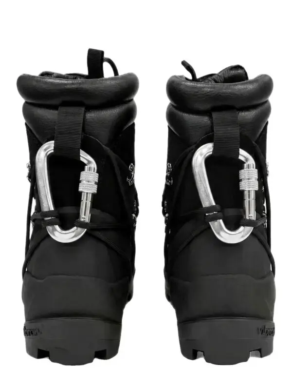 HELIOT EMIL Carabiner-detail Lace-up Boots - Black