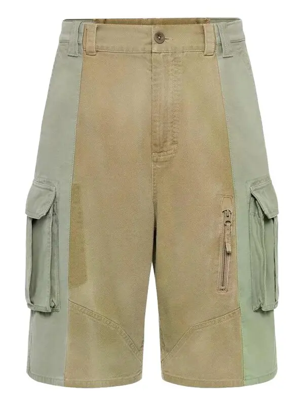 MAISON MARGIELA Cotton Cargo Shorts - Neutrals