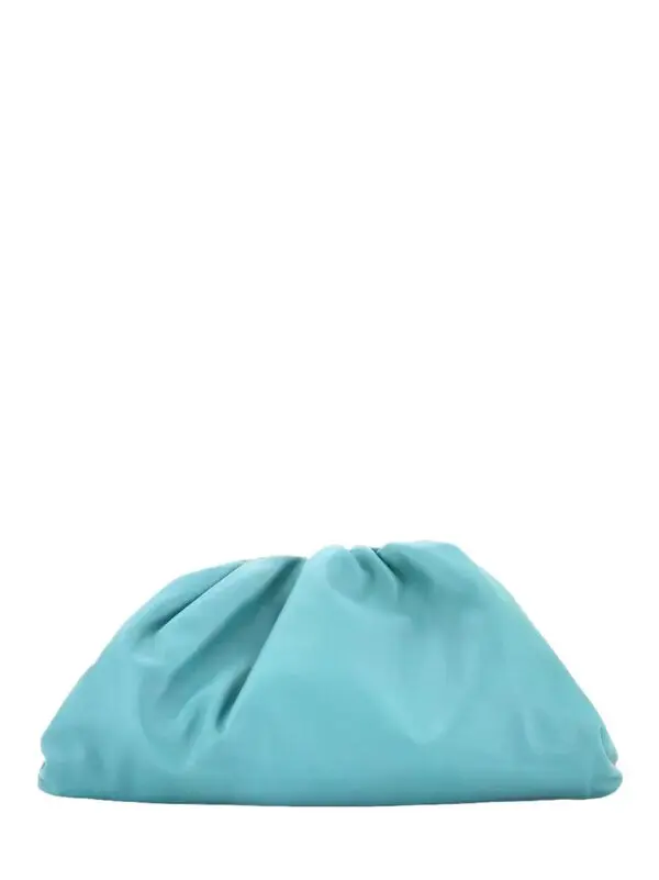 Bottega Veneta The Pouch Clutch Bag - Blue