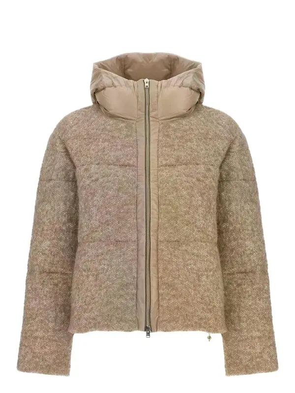 Herno Sequined Bouclé Jacket - Neutrals