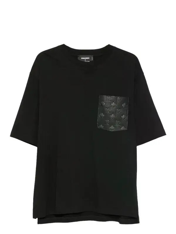 Dsquared2 Embossed-logo T-shirt - Black