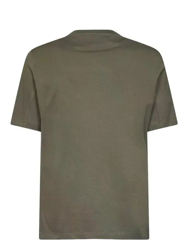 Brunello Cucinelli Solomeo Cotton T-shirt - Green