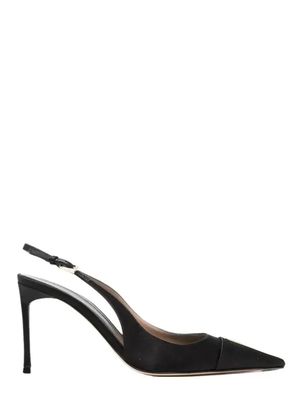 TOM FORD Crystal-embellished Slingback Pumps - Black