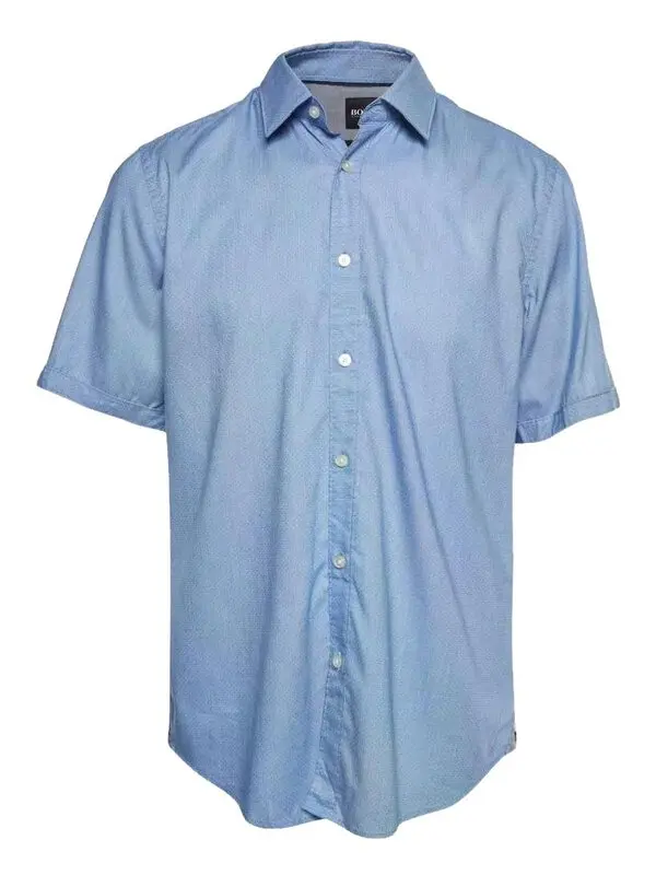 BOSS Luka Short-sleeve Shirt - Blue