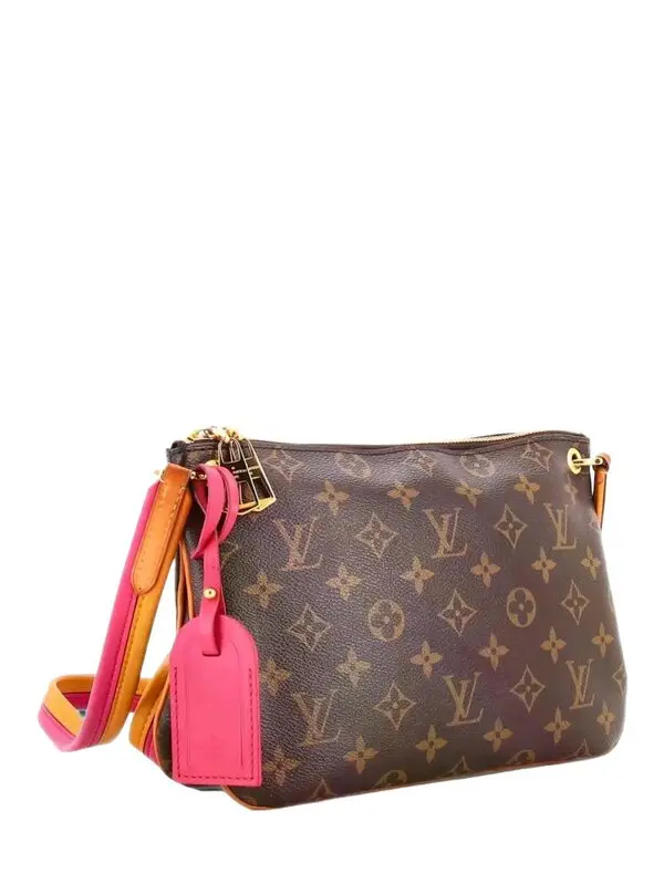 LOUIS VUITTON Lorette Monogram Canvas Crossbody Bag - Brown
