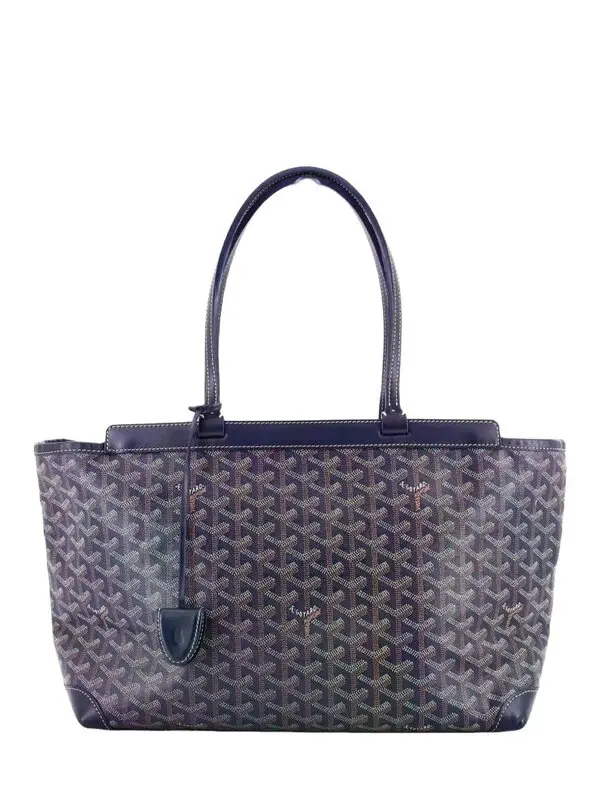 Goyard Bellechasse Bag Coated Canvas Pm Tote Bag - Blue