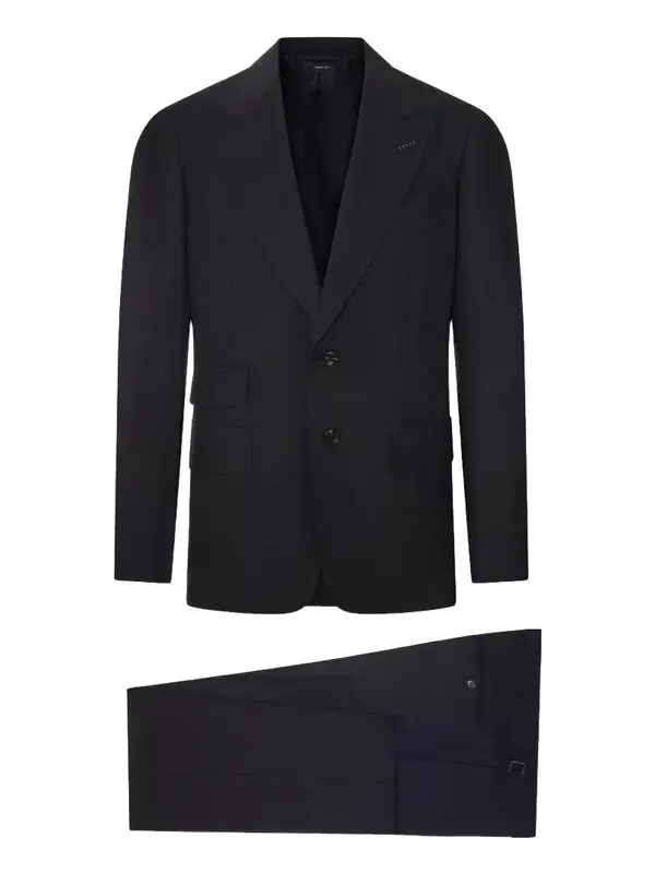 TOM FORD Shelton Twill Suit - Black