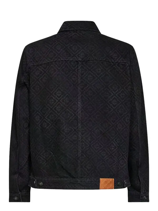 Casablanca Monogram Denim Jacket - Black