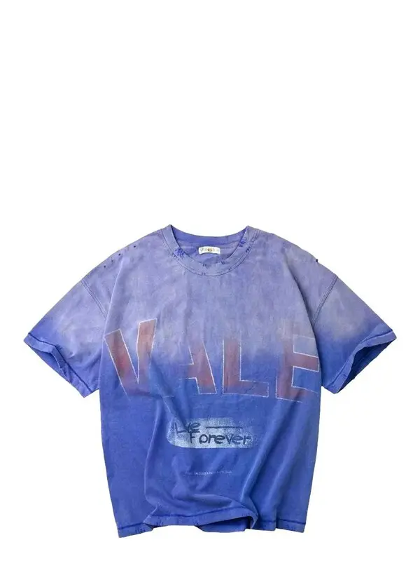 VALE FOREVER Logo-print T-shirt - Blue