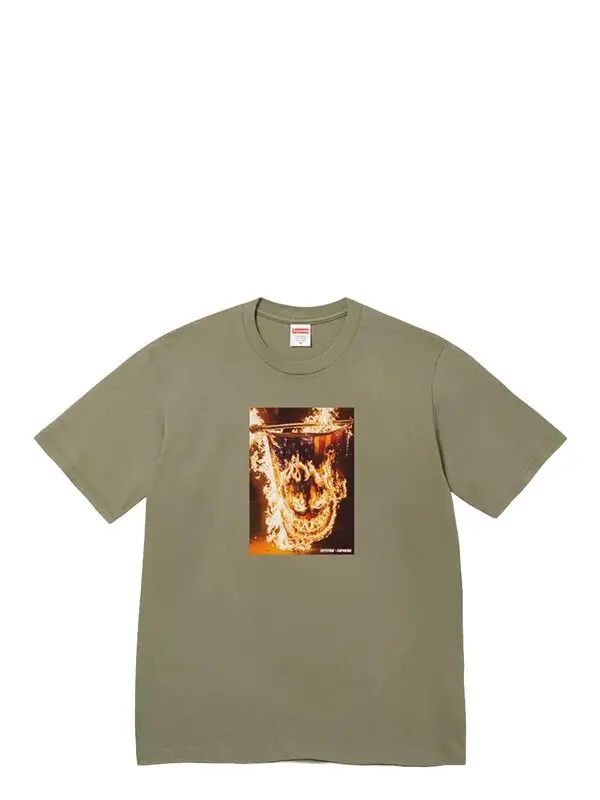 Supreme X Spitfire Logo-print T-shirt - Green