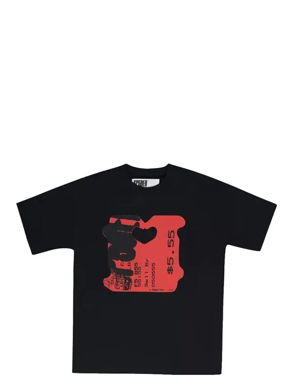 SP5DER Logo-print T-shirt - Black