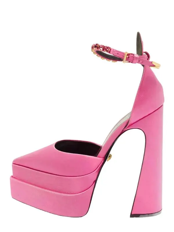 Versace Double Platform Pumps - Pink