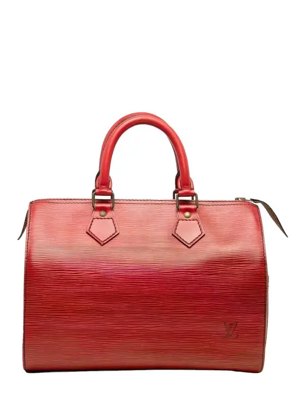 LOUIS VUITTON Epi Speedy 25 Boston Bag - Red