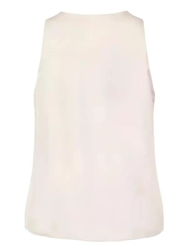 BETTY BARCLAY Layered Satin-finish Blouse - Neutrals