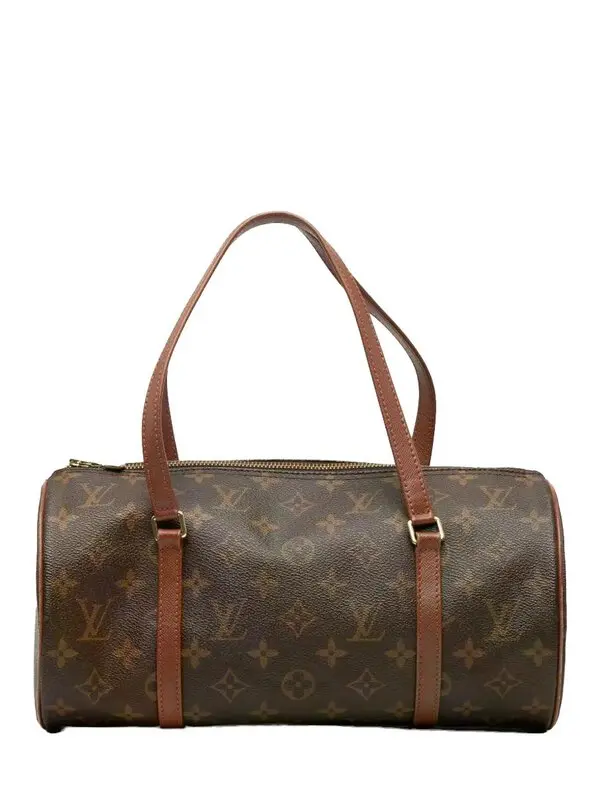 LOUIS VUITTON Monogram Canvas Papillon 30 Handbag - Brown