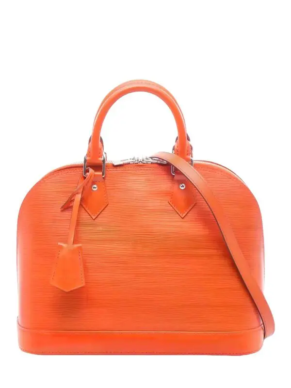 LOUIS VUITTON Epi Alma Pm Handbag - Orange