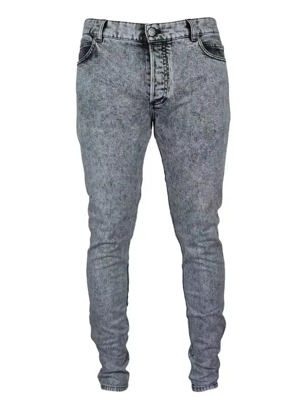 Balmain Faded Effect Jeans - Grey