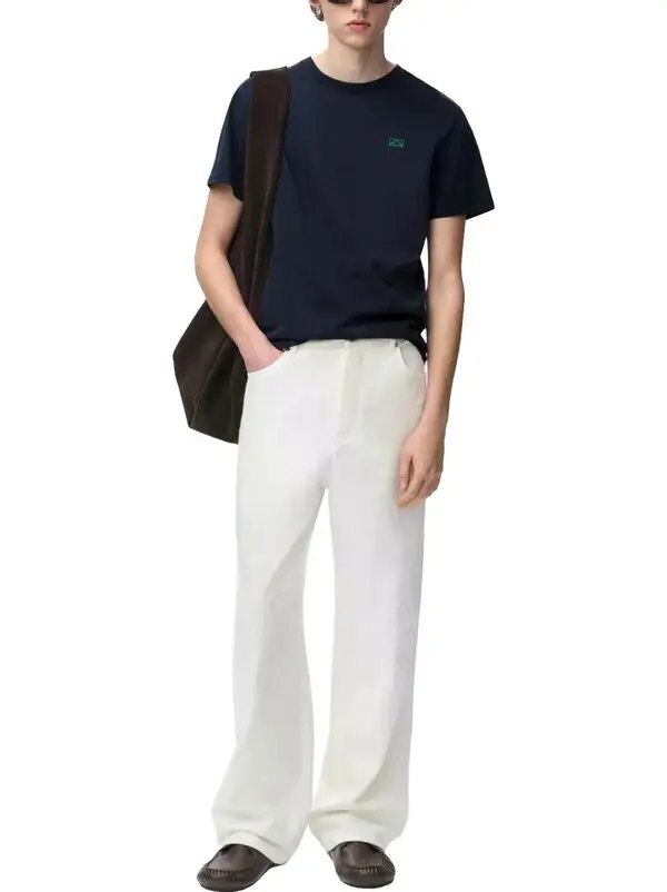 Loewe Regular Fit T-shirt In Cotton - Blue