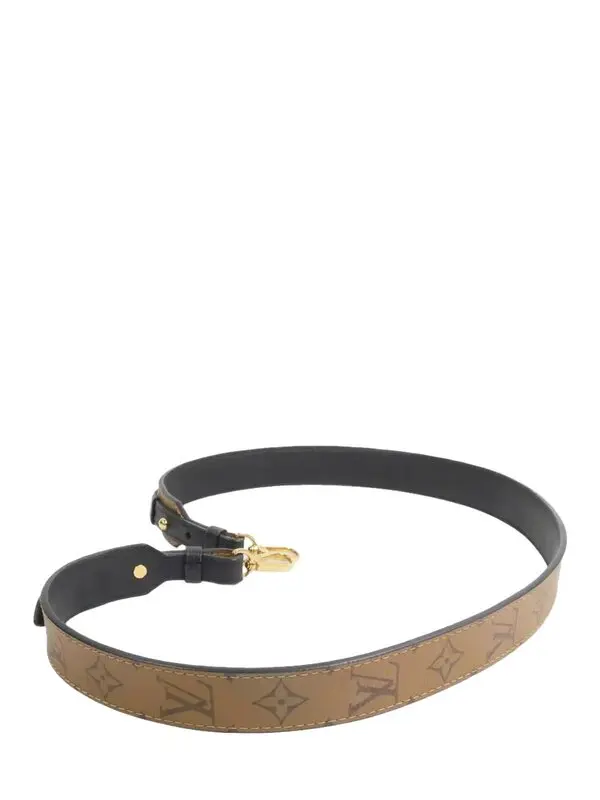LOUIS VUITTON Monogram Reverse Shoulder Strap - Neutrals