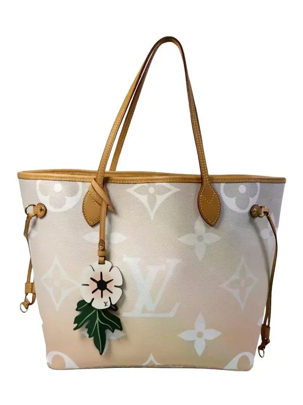 LOUIS VUITTON Monogram Giant Neverfull Tote Bag - Neutrals