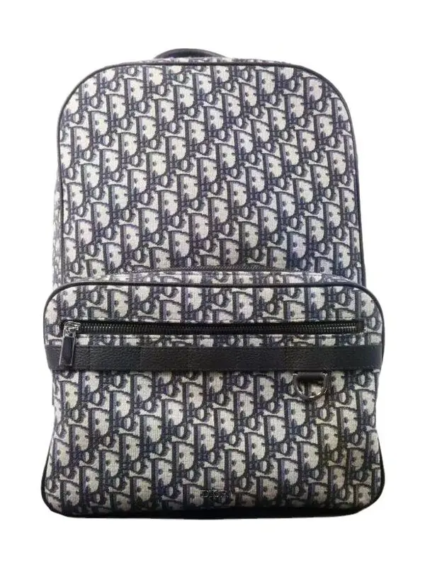 Dior Oblique Canvas Backpack - Blue