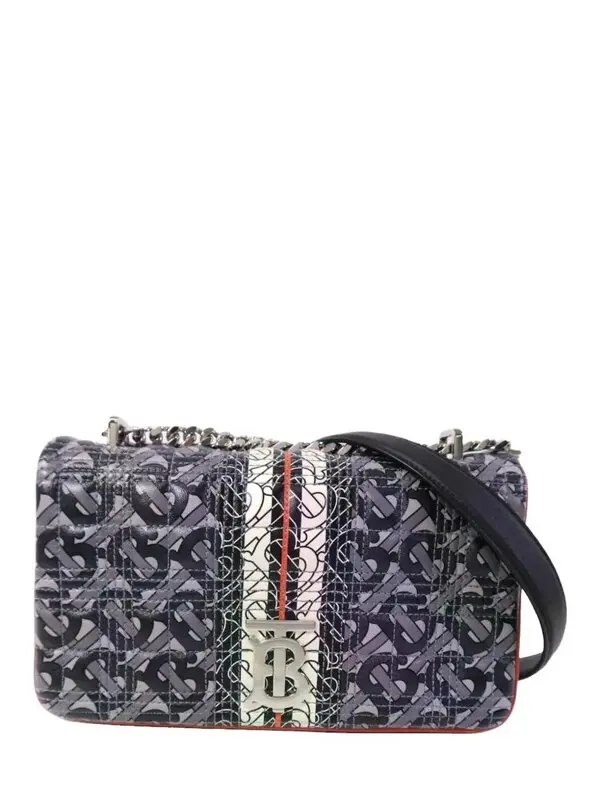 Burberry Lola Monogram Shoulder Bag - Grey