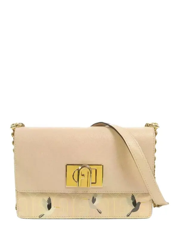 Furla 1927 Chain-strap Calfskin Crossbody Bag - Pink
