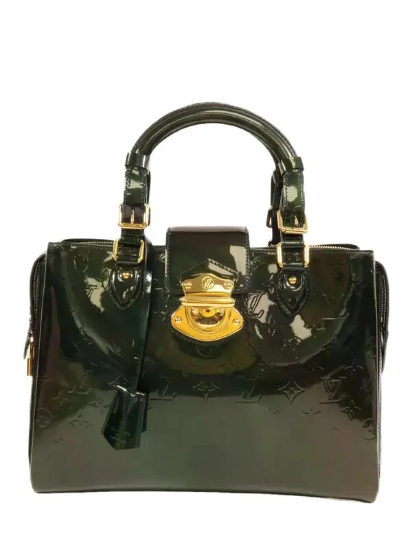 LOUIS VUITTON Monogram Vernis Melrose Avenue Handbag - Green